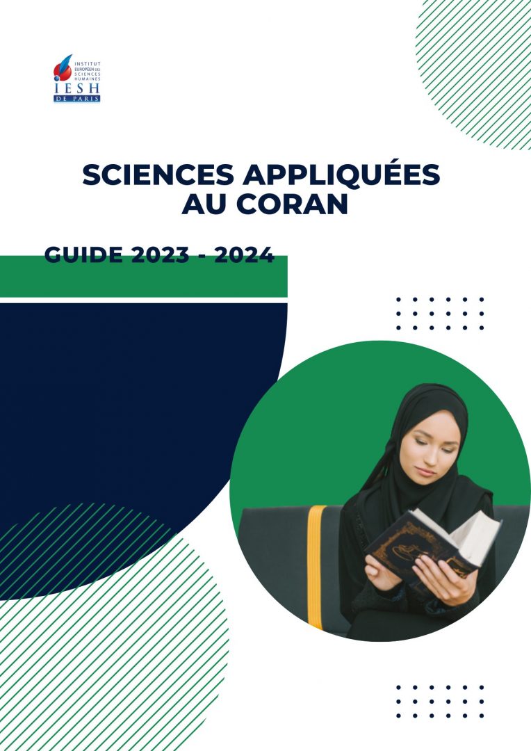 Brochures - Institut Européen de Sciences Humaines de Paris - IESH