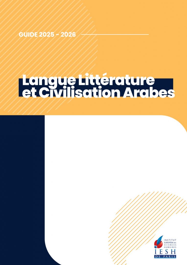Brochures - Institut Européen de Sciences Humaines de Paris - IESH