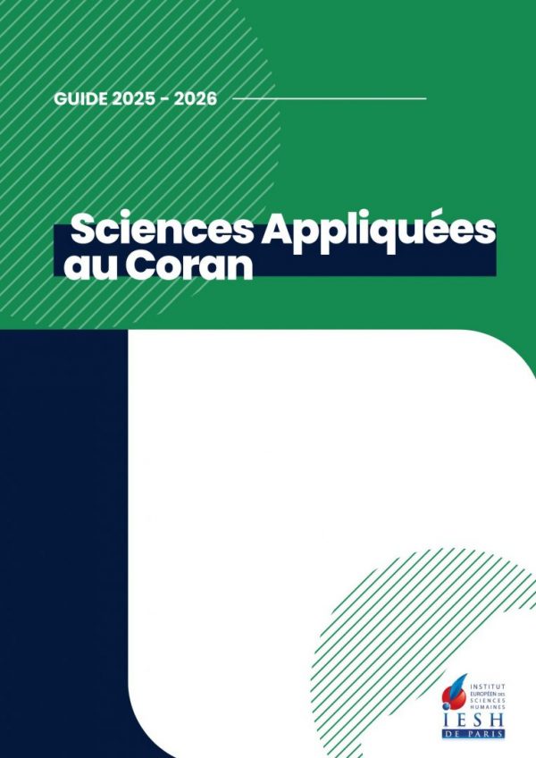 Brochures - Institut Européen de Sciences Humaines de Paris - IESH
